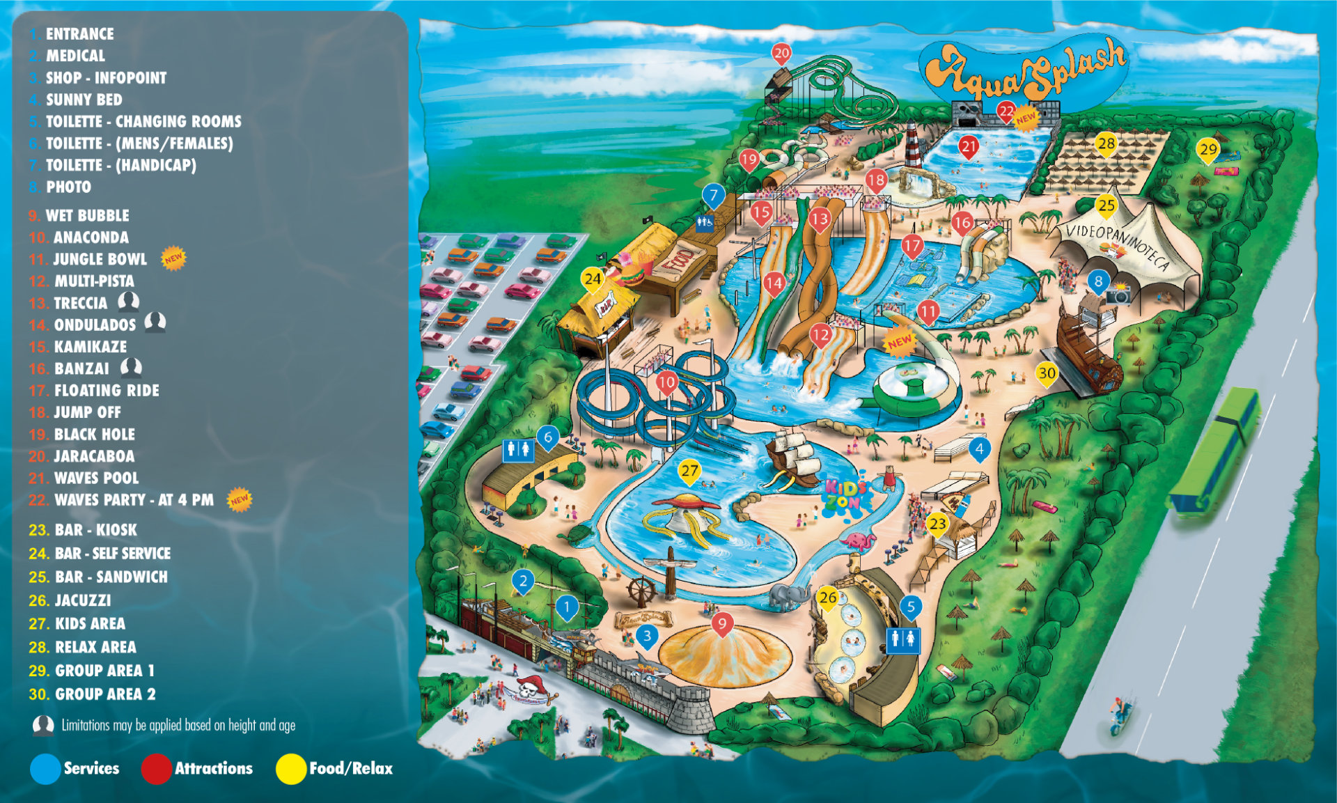 Aquasplash Lignano Sabbiadoro - Water Park - Aquasplash Lignano Sabbiadoro